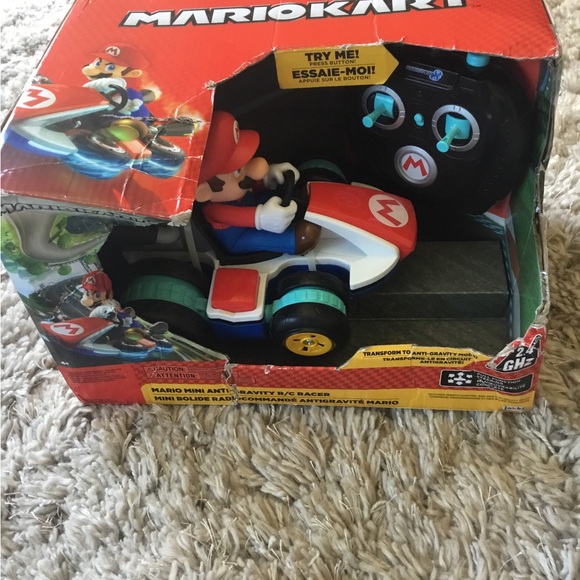Nintendo | Toys | Nintendo Mario Kart Mini Rc Racer Red Damage Box Need ...